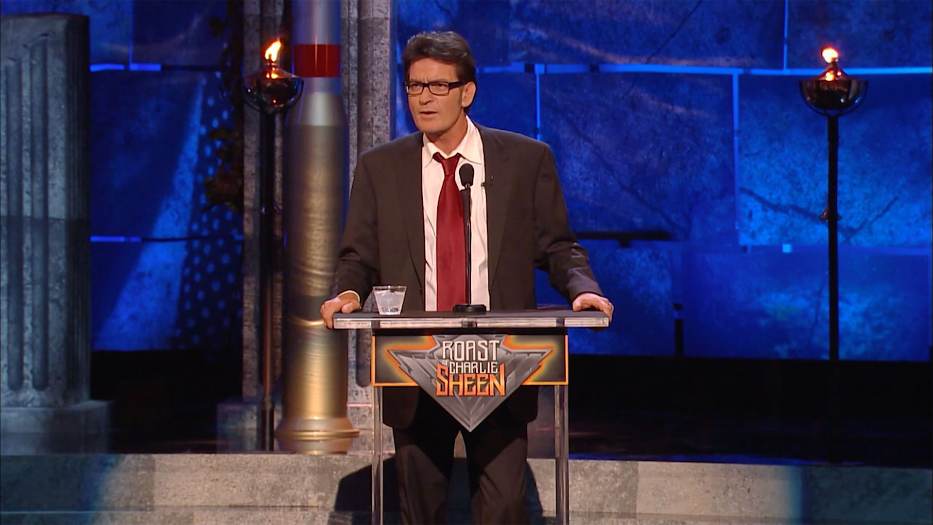 Charlie Sheen Roast Charlie Sheen Gets Grilled, Fried And Skewered On